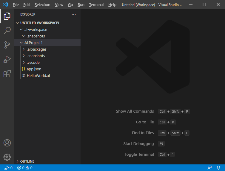 Navigating Microsoft Base and System Apps with VS Code Workspaces